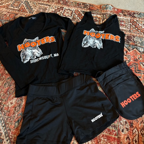 Hooters | Other | Authentic Black Hooters Uniform | Poshmark